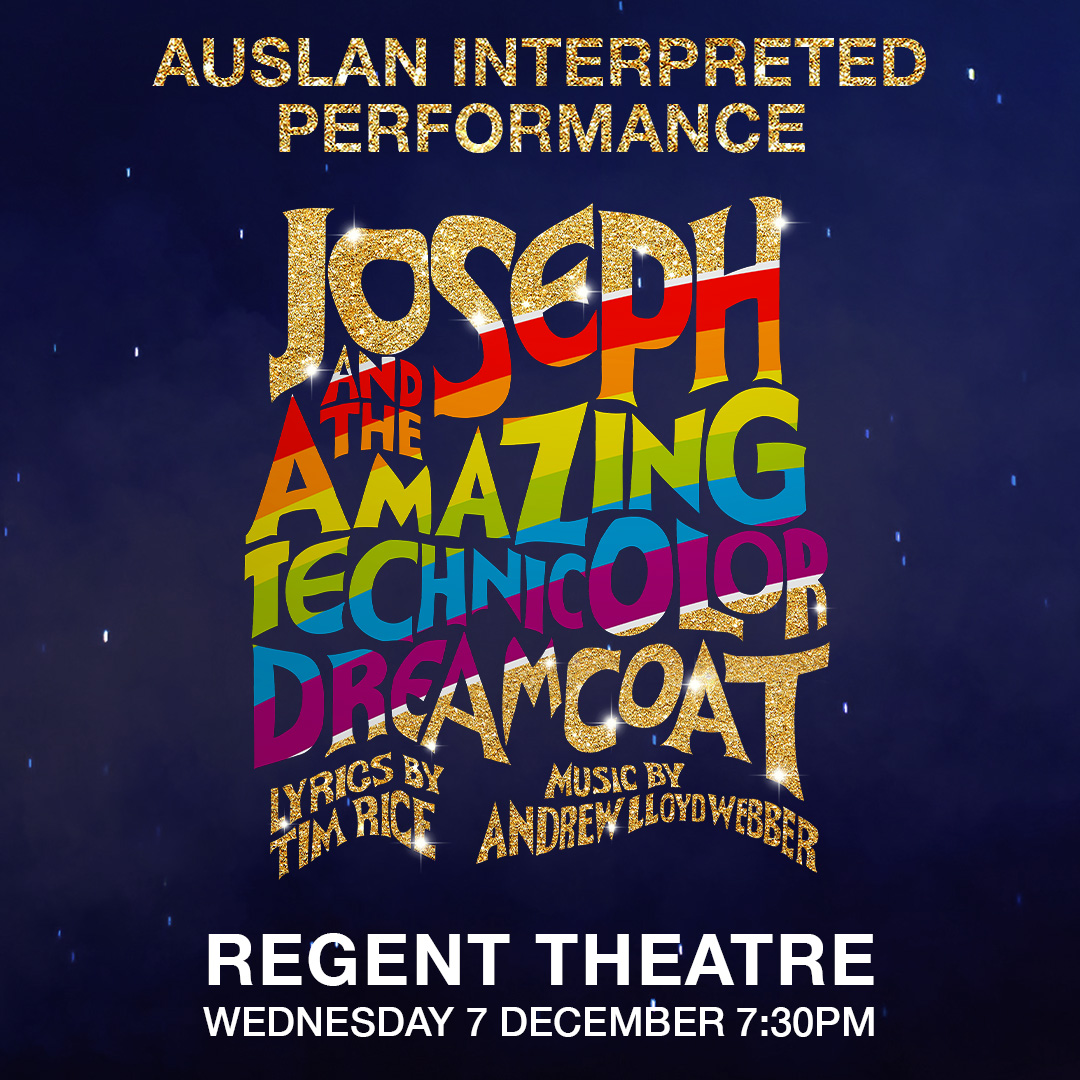 Joseph and the Amazing Technicolor Dreamcoat [Melbourne] – Auslan Stage Left